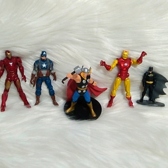 Marvel | Toys | Marvel Comics Action Figure 5pc Bundle | Poshmark